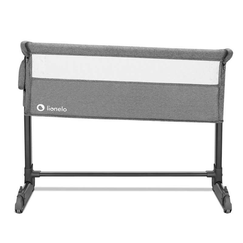 Patut co-sleeper, Lionelo, Theo, 2 in 1, Cu setare unghiulara, Reglabil ...