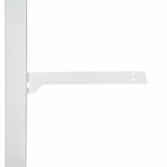 Console Pentru Raft Metal 40 Cm (Alb)