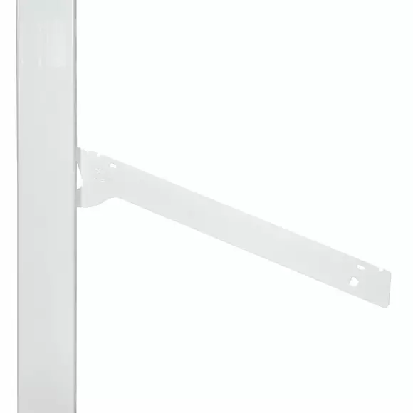 Console Pentru Raft Metal 40 Cm (Alb)