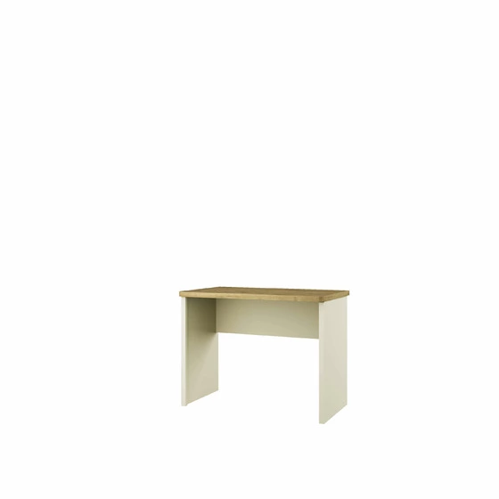 Birou Modern 100, 100x60x77 cm, Ecru/Stejar Navarra - Kalenda