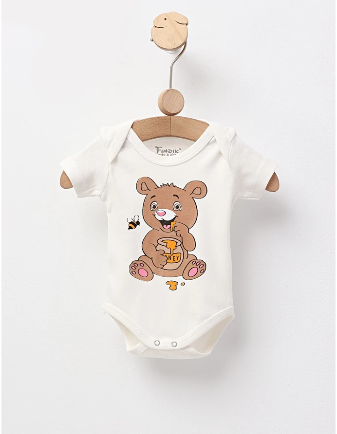 Body bebe, Honey Bear, model alb