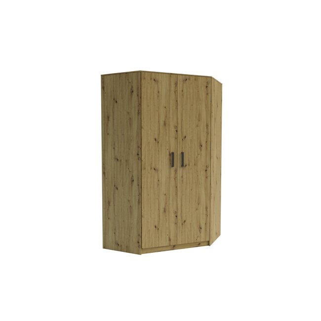 Dulap Simple Sonoma Pe Colt 205x150x52 - Mobila Casa