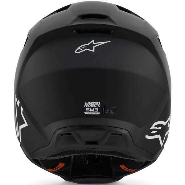 Casca cross-enduro ALPINESTARS S-M3 SOLID ECE06