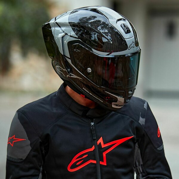 Casca integrala sport ALPINESTARS SUPERTECH R10 CARBON ELEMENT
