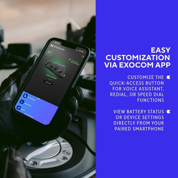 Sistem comunicatie SCORPION EXO-COM LINK-1C DUAL
