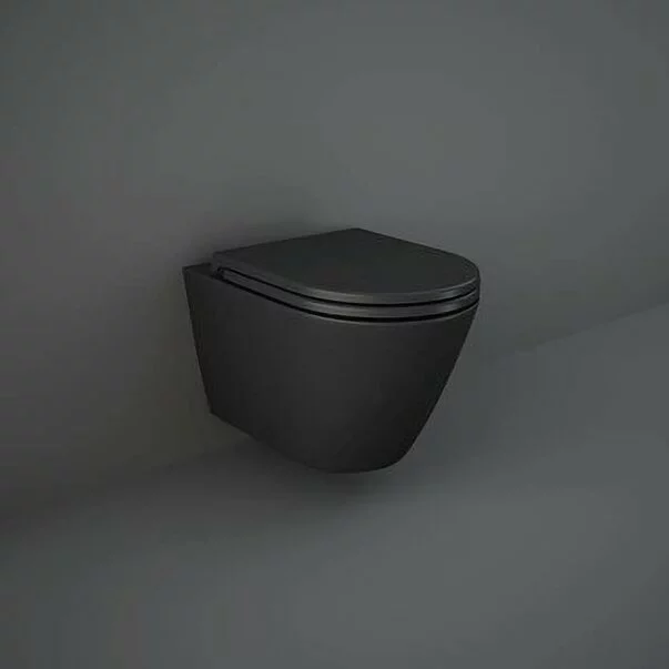 Set vas wc suspendat Rak Ceramics Feeling cu capac softclose RST23504A ...