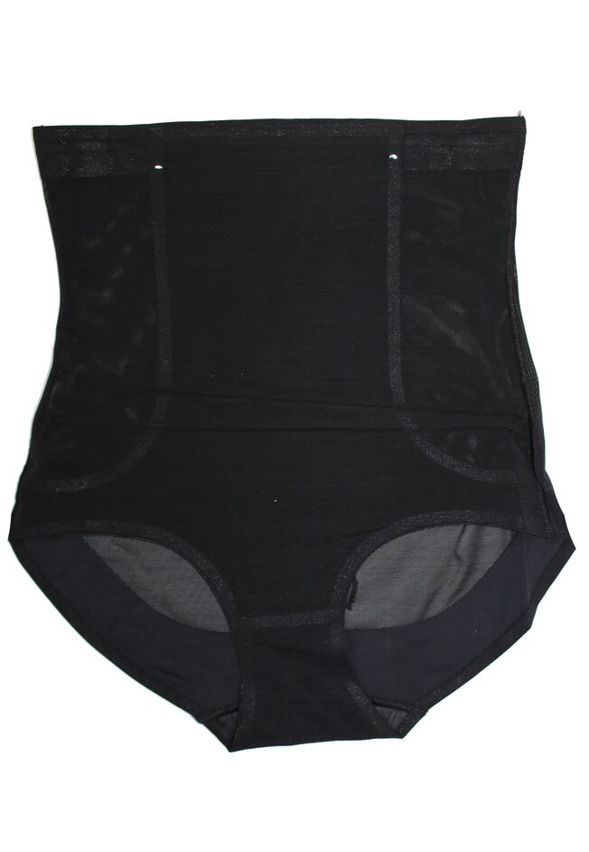 Chilot modelator cu talie inalta, Rose, negru