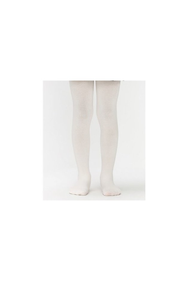 Ciorapi cu chilot, unisex, albi