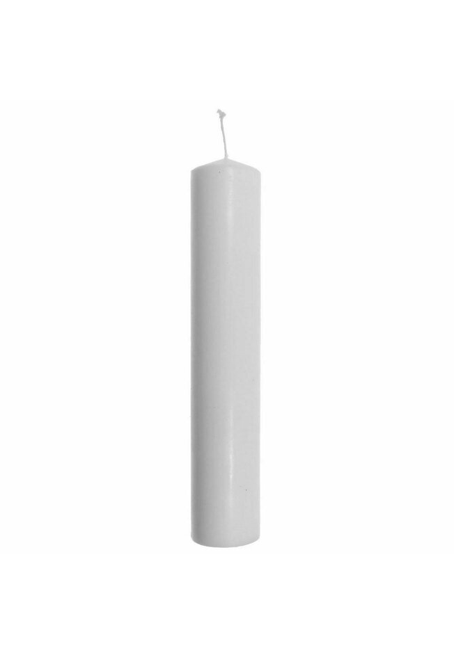Lumanare clasica, din ceara, alba, 30cm