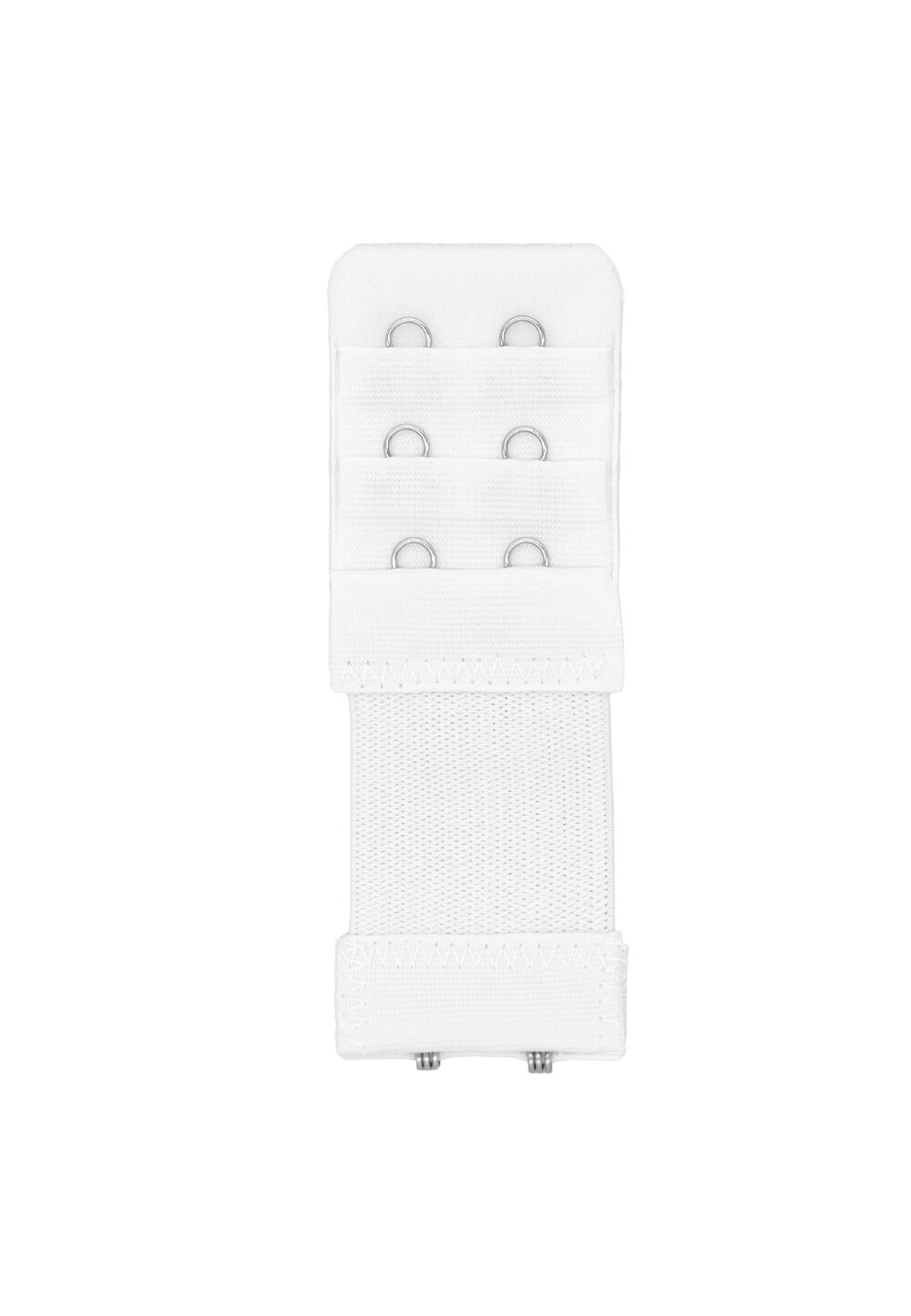Prelungire sutien, 3 pozitii suplimentare, cu elastic, alb, 10 x 3 cm